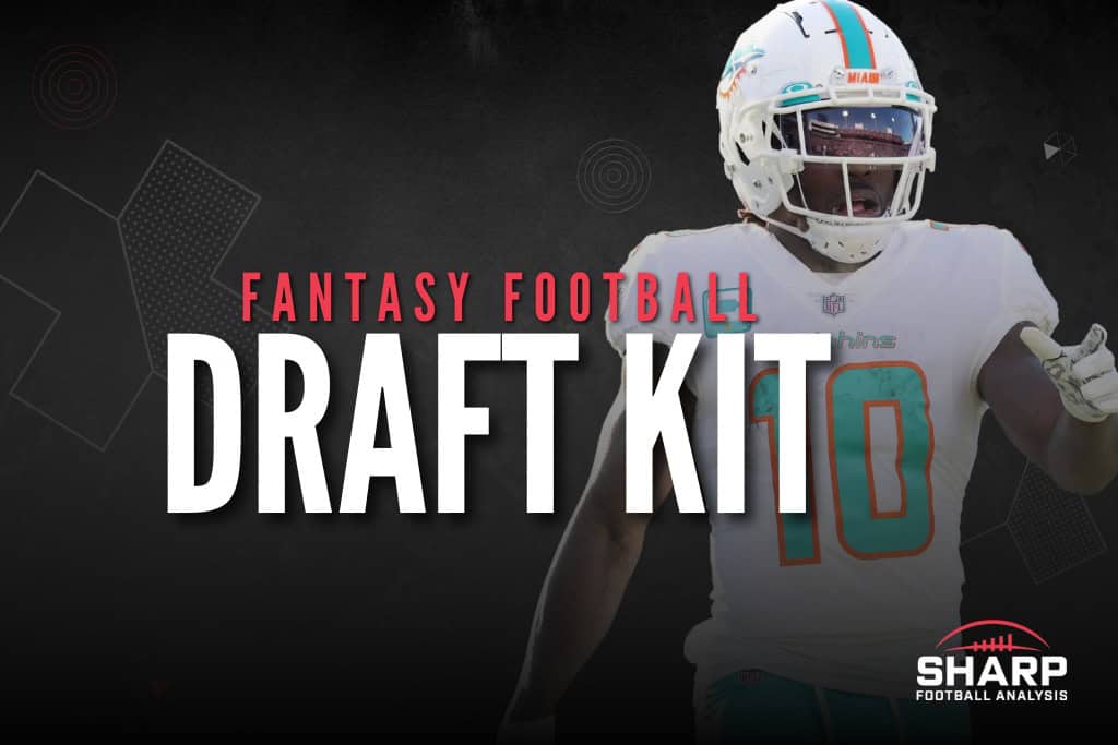 2025 Fantasy Football Draft Kit from Sharp Football
